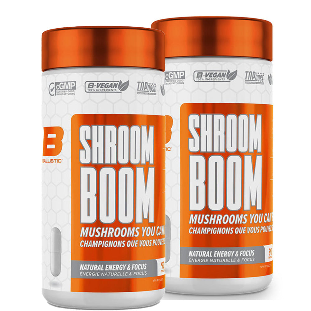 70% OFF 2nd! Ballistic Labs Shroom Boom (2 x 90 Caps) | Fitshop.ca