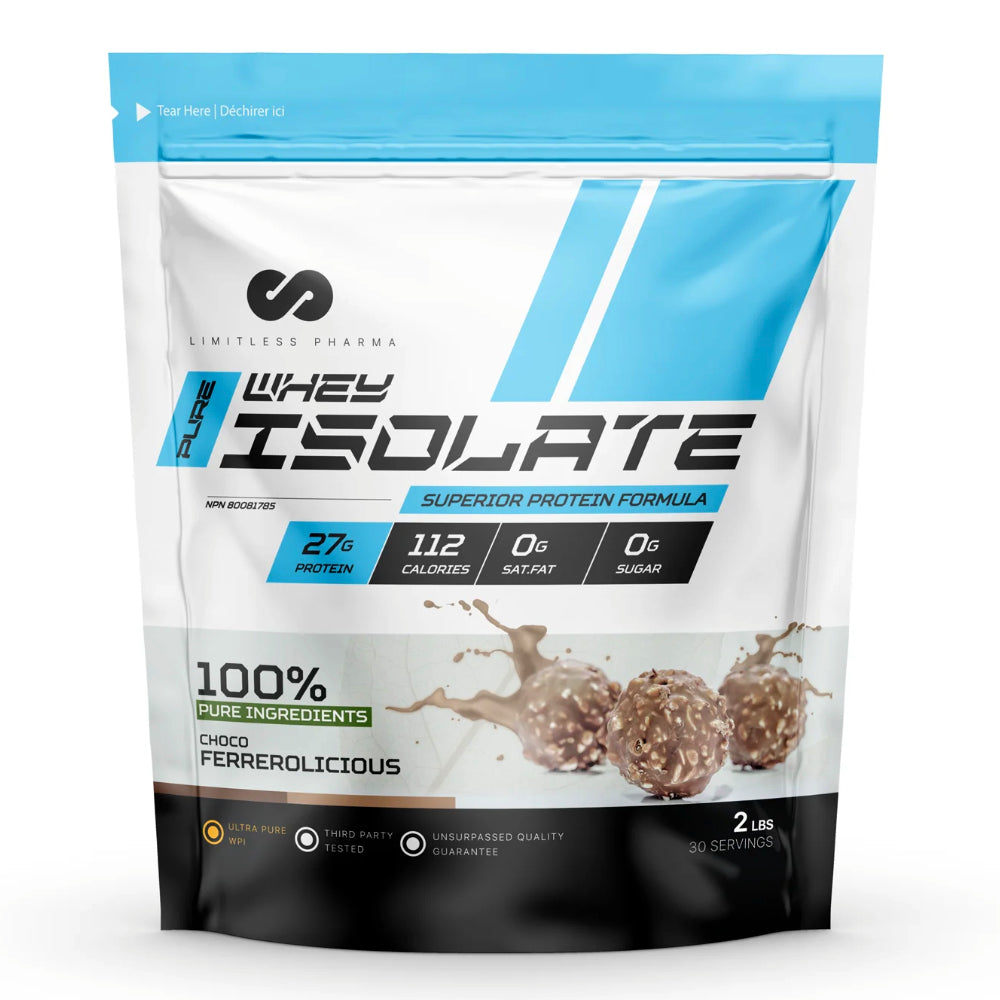 Buy Limitless Pharma Whey Isolate (2 lb) for Less! | Fitshop.ca