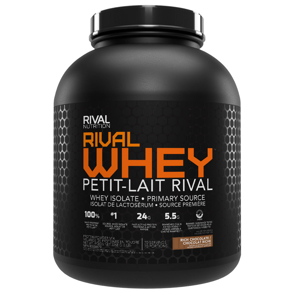 Buy Rival Nutrition Whey Protein (5 lbs) for Less! | Fitshop.ca