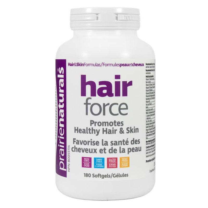 Buy Prairie Naturals Hair Force (180 Softgels) for Less! | Fitshop.ca